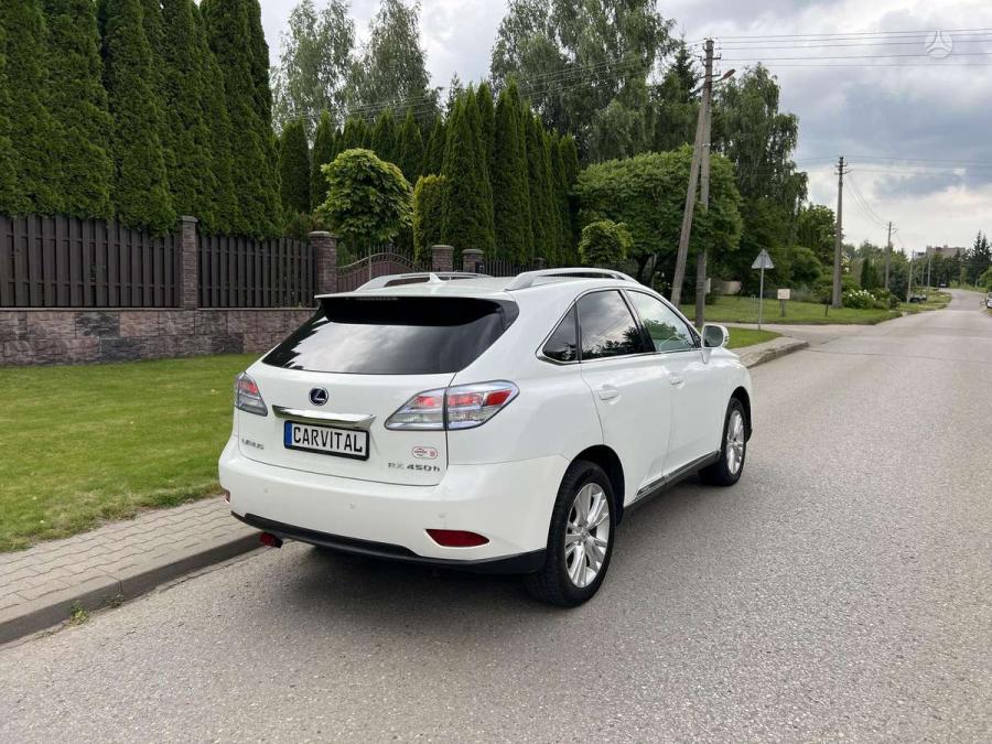Balts Lexus RX 450h 2011 Viļņa, ar dzinēja tilpumu 0.00 L un nobraukumu 239 tūkst. km par 7999 €, foto 7 vietnē AUTOMOTO.COM.LV