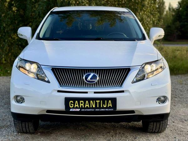 Balts Lexus RX 450h 2011 Šauļi, ar dzinēja tilpumu 3.50 L un nobraukumu 289 tūkst. km par 13650 €, foto 5 vietnē AUTOMOTO.COM.LV