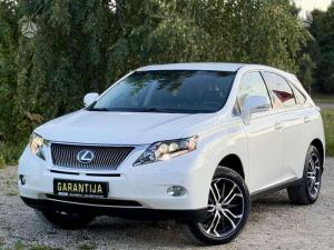 Balts Lexus RX 450h 2011 Šauļi, ar dzinēja tilpumu 3.50 L un nobraukumu 289 tūkst. km par 13650 €, foto  vietnē AUTOMOTO.COM.LV