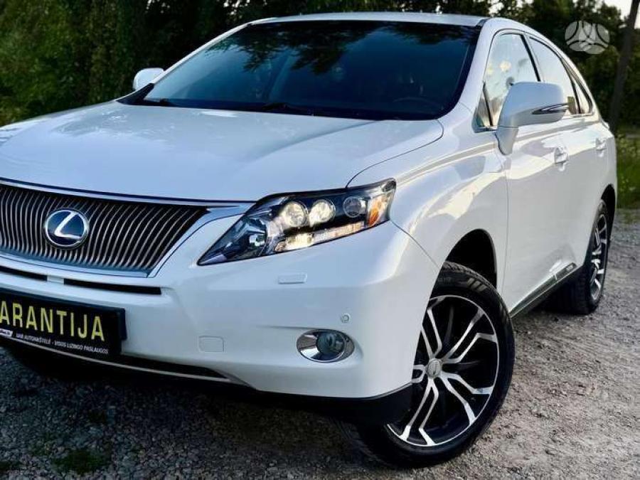 Balts Lexus RX 450h 2011 Šauļi, ar dzinēja tilpumu 3.50 L un nobraukumu 289 tūkst. km par 13650 €, foto 17 vietnē AUTOMOTO.COM.LV