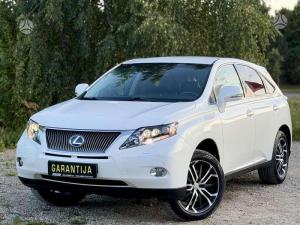 White Lexus RX 450h 2011 in Siauliai, with an engine capacity of 3.50 L and mileage of 289 thousand km for 13650 €, photo 1 on AUTOMOTO.COM.LV