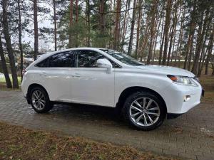 White Lexus RX 450h 2012 in Utena, with an engine capacity of 3.46 L and mileage of 237 thousand km for 13900 €, photo 28 on AUTOMOTO.COM.LV