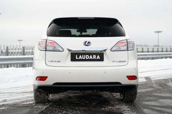 Balts Lexus RX 450h 2012 Viļņa, ar dzinēja tilpumu 3.46 L un nobraukumu 312 tūkst. km par 9950 €, foto 4 vietnē AUTOMOTO.COM.LV
