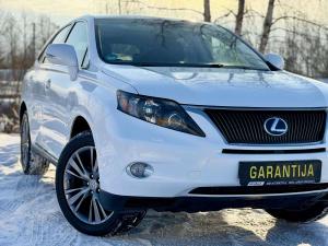 White Lexus RX 450h 2012 in Siauliai, with an engine capacity of 3.46 L and mileage of 269 thousand km for 13750 €, photo 15 on AUTOMOTO.COM.LV