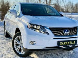 White Lexus RX 450h 2012 in Siauliai, with an engine capacity of 3.46 L and mileage of 289 thousand km for 14199 €, photo 15 on AUTOMOTO.COM.LV