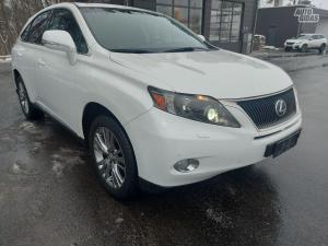 White Lexus RX 450h 2012 in Vilnius, with an engine capacity of 3.50 L and mileage of 274 thousand km for 11450 €, photo  on AUTOMOTO.COM.LV