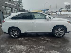 White Lexus RX 450h 2012 in Vilnius, with an engine capacity of 3.50 L and mileage of 274 thousand km for 11450 €, photo 2 on AUTOMOTO.COM.LV