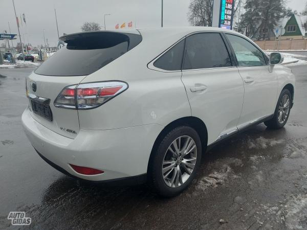 Balts Lexus RX 450h 2012 Viļņa, ar dzinēja tilpumu 3.50 L un nobraukumu 274 tūkst. km par 11450 €, foto 3 vietnē AUTOMOTO.COM.LV