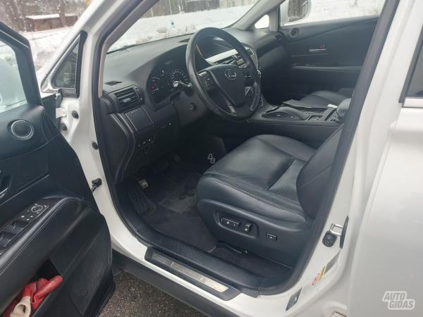 Balts Lexus RX 450h 2012 Viļņa, ar dzinēja tilpumu 3.50 L un nobraukumu 274 tūkst. km par 11450 €, foto 9 vietnē AUTOMOTO.COM.LV