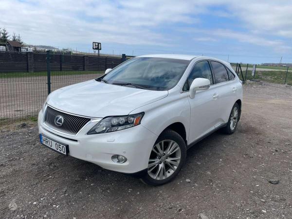 Balts Lexus RX 450h 2012 Klaipėda, ar dzinēja tilpumu 3.50 L un nobraukumu 264 tūkst. km par 12499 €, foto 1 vietnē AUTOMOTO.COM.LV