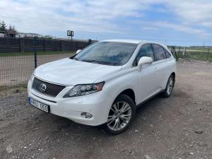 Белый Лексус RX 450h 2012 в Клайпеда, объемом двигателя 3.50 л и пробегом 264 тыс. км за 12499 €, фото  на AUTOMOTO.COM.LV