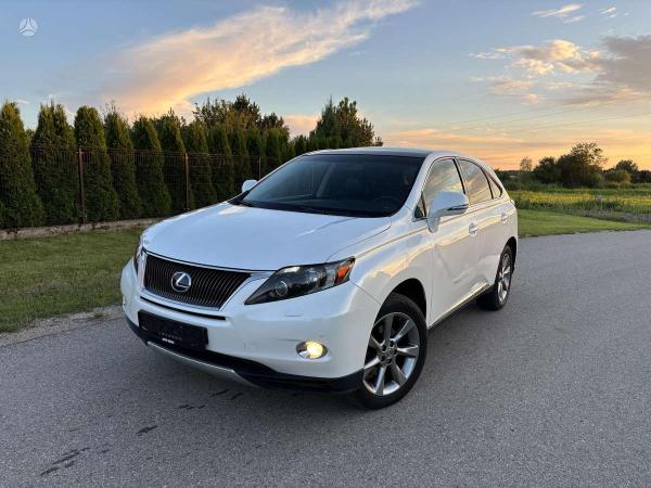 Balts Lexus RX 450h 2012 Kauņa, ar dzinēja tilpumu 3.46 L un nobraukumu 267 tūkst. km par 11350 €, foto 1 vietnē AUTOMOTO.COM.LV