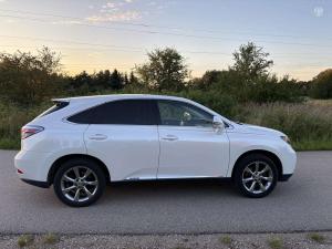 White Lexus RX 450h 2012 in Kaunas, with an engine capacity of 3.46 L and mileage of 267 thousand km for 11350 €, photo 11 on AUTOMOTO.COM.LV