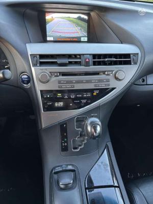 White Lexus RX 450h 2012 in Kaunas, with an engine capacity of 3.46 L and mileage of 267 thousand km for 11350 €, photo 14 on AUTOMOTO.COM.LV