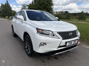 White Lexus RX 450h 2012 in Vilnius, with an engine capacity of 3.46 L and mileage of 263 thousand km for 14300 €, photo  on AUTOMOTO.COM.LV