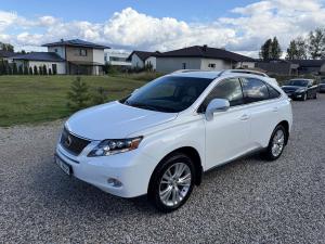 White Lexus RX 450h 2012 in Vilnius, with an engine capacity of 3.46 L and mileage of 312 thousand km for 10200 €, photo  on AUTOMOTO.COM.LV
