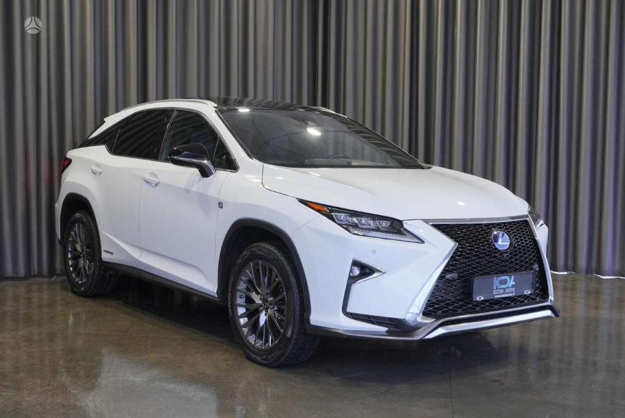 Balts Lexus RX 450h 2016 Marijampole, ar dzinēja tilpumu 3.46 L un nobraukumu 103 tūkst. km par 33950 €, foto 1 vietnē AUTOMOTO.COM.LV