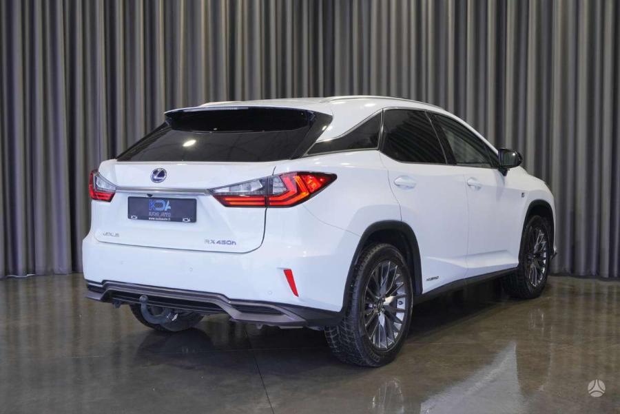 Balts Lexus RX 450h 2016 Marijampole, ar dzinēja tilpumu 3.46 L un nobraukumu 103 tūkst. km par 33950 €, foto 12 vietnē AUTOMOTO.COM.LV