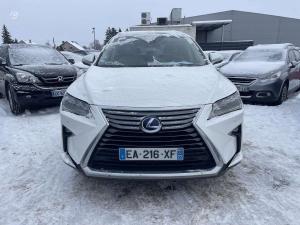 Balts Lexus RX 450h 2016 Tauragė, ar dzinēja tilpumu 3.46 L un nobraukumu 183 tūkst. km par 24500 €, foto  vietnē AUTOMOTO.COM.LV