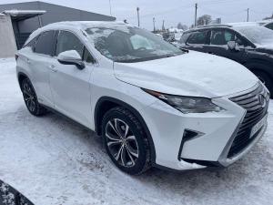 White Lexus RX 450h 2016 in Taurage, with an engine capacity of 3.46 L and mileage of 183 thousand km for 24500 €, photo 3 on AUTOMOTO.COM.LV