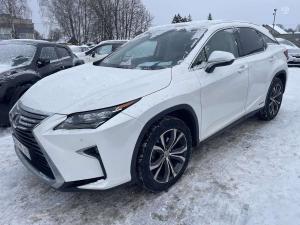 White Lexus RX 450h 2016 in Taurage, with an engine capacity of 3.46 L and mileage of 183 thousand km for 24500 €, photo 4 on AUTOMOTO.COM.LV