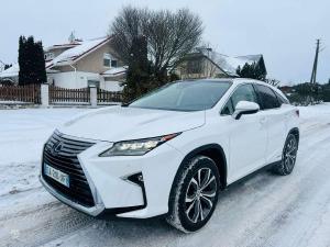 White Lexus RX 450h 2016 in Vilnius, with an engine capacity of 3.46 L and mileage of 184 thousand km for 24800 €, photo  on AUTOMOTO.COM.LV