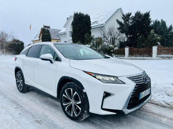 Белый Лексус RX 450h 2016 в Вильнюс, объемом двигателя 3.46 л и пробегом 184 тыс. км за 24800 €, фото 4 на AUTOMOTO.COM.LV