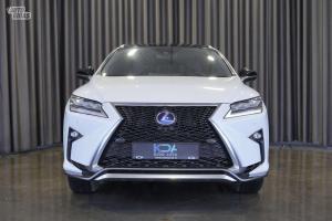 White Lexus RX 450h 2016 in Marijampole, with an engine capacity of 3.50 L and mileage of 103 thousand km for 33350 €, photo 4 on AUTOMOTO.COM.LV