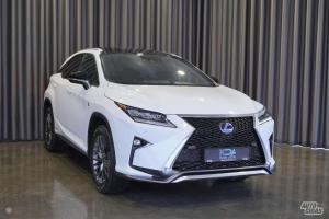 White Lexus RX 450h 2016 in Marijampole, with an engine capacity of 3.50 L and mileage of 103 thousand km for 32250 €, photo 3 on AUTOMOTO.COM.LV