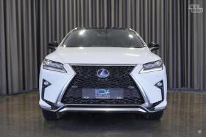 White Lexus RX 450h 2016 in Marijampole, with an engine capacity of 3.50 L and mileage of 103 thousand km for 32250 €, photo 4 on AUTOMOTO.COM.LV