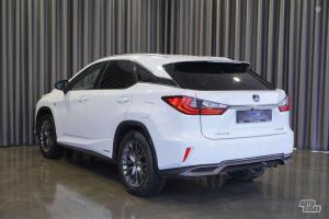White Lexus RX 450h 2016 in Marijampole, with an engine capacity of 3.50 L and mileage of 103 thousand km for 32250 €, photo 10 on AUTOMOTO.COM.LV