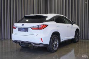 White Lexus RX 450h 2016 in Marijampole, with an engine capacity of 3.50 L and mileage of 103 thousand km for 32250 €, photo 14 on AUTOMOTO.COM.LV