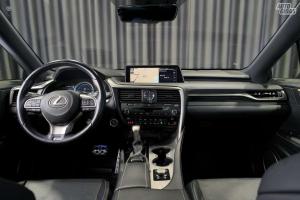 White Lexus RX 450h 2016 in Marijampole, with an engine capacity of 3.50 L and mileage of 103 thousand km for 32250 €, photo 18 on AUTOMOTO.COM.LV