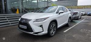 White Lexus RX 450h 2016 in Vilnius, with an engine capacity of 3.46 L and mileage of 119 thousand km for 31480 €, photo 3 on AUTOMOTO.COM.LV