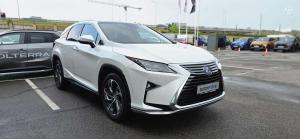 White Lexus RX 450h 2016 in Vilnius, with an engine capacity of 3.46 L and mileage of 119 thousand km for 31480 €, photo 4 on AUTOMOTO.COM.LV