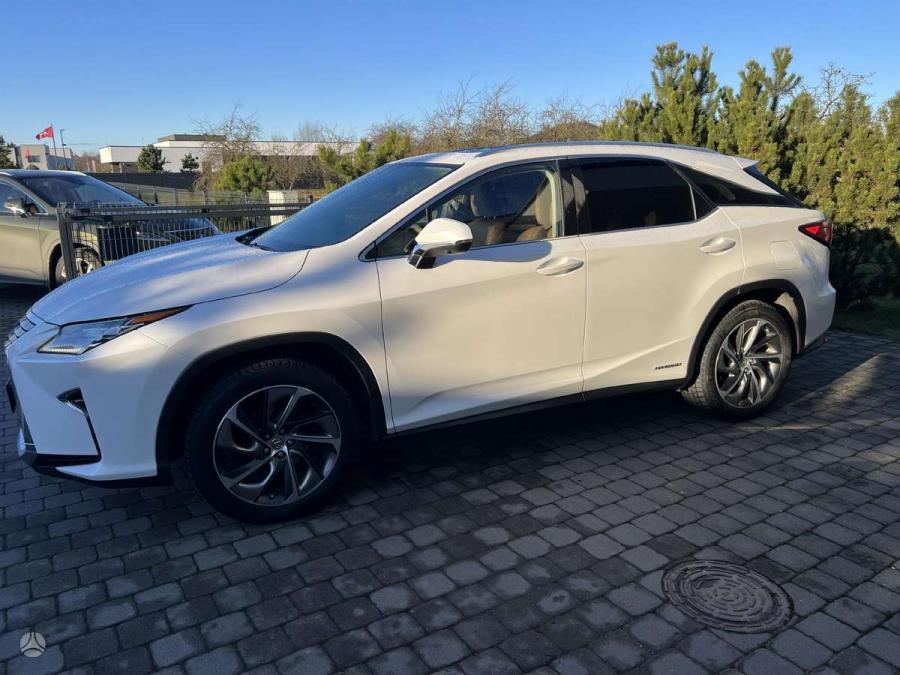 Balts Lexus RX 450h 2017 Kauņa, ar dzinēja tilpumu 3.46 L un nobraukumu 299 tūkst. km par 27500 €, foto 2 vietnē AUTOMOTO.COM.LV