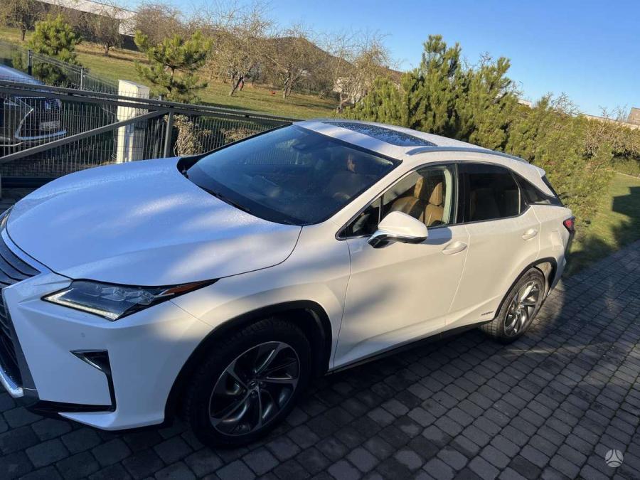 Balts Lexus RX 450h 2017 Kauņa, ar dzinēja tilpumu 3.46 L un nobraukumu 299 tūkst. km par 27500 €, foto 6 vietnē AUTOMOTO.COM.LV