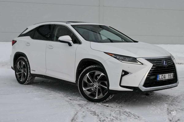 Balts Lexus RX 450h 2017 Kretinga, ar dzinēja tilpumu 3.46 L un nobraukumu 300 tūkst. km par 21999 €, foto 1 vietnē AUTOMOTO.COM.LV