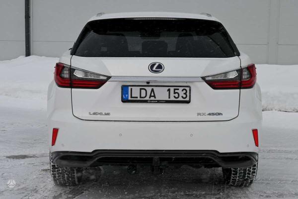 Balts Lexus RX 450h 2017 Kretinga, ar dzinēja tilpumu 3.46 L un nobraukumu 300 tūkst. km par 21999 €, foto 7 vietnē AUTOMOTO.COM.LV
