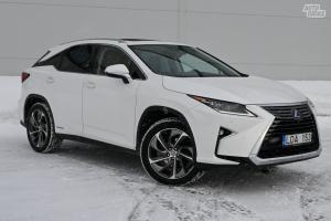 White Lexus RX 450h 2017 in Kretinga, with an engine capacity of 3.50 L and mileage of 300 thousand km for 21999 €, photo  on AUTOMOTO.COM.LV