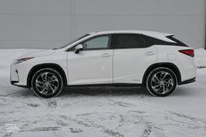 White Lexus RX 450h 2017 in Kretinga, with an engine capacity of 3.50 L and mileage of 300 thousand km for 21999 €, photo 10 on AUTOMOTO.COM.LV