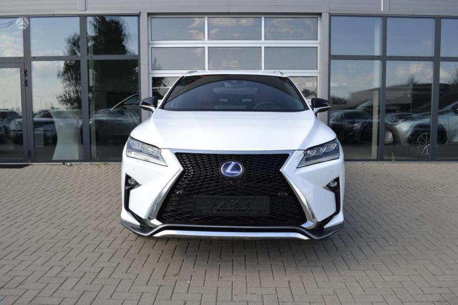 White Lexus RX 450h 2017 in Vilnius, with an engine capacity of 3.46 L and mileage of 154 thousand km for 31000 €, photo 4 on AUTOMOTO.COM.LV