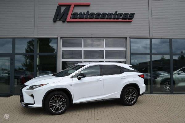 Balts Lexus RX 450h 2017 Viļņa, ar dzinēja tilpumu 3.46 L un nobraukumu 154 tūkst. km par 31000 €, foto 1 vietnē AUTOMOTO.COM.LV