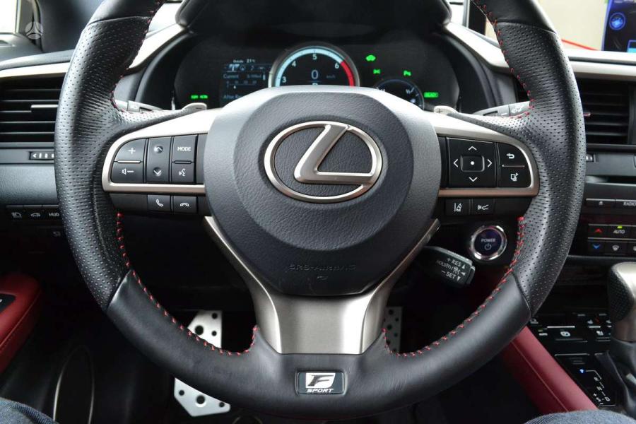 Balts Lexus RX 450h 2017 Viļņa, ar dzinēja tilpumu 3.46 L un nobraukumu 154 tūkst. km par 31000 €, foto 49 vietnē AUTOMOTO.COM.LV