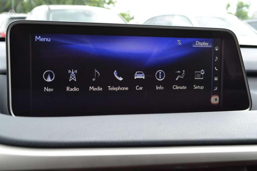 Balts Lexus RX 450h 2017 Viļņa, ar dzinēja tilpumu 3.46 L un nobraukumu 154 tūkst. km par 31000 €, foto 56 vietnē AUTOMOTO.COM.LV
