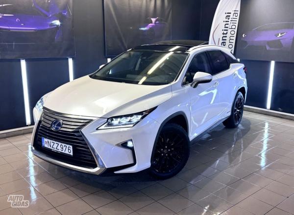Balts Lexus RX 450h 2017 Avižieniai, ar dzinēja tilpumu 3.50 L un nobraukumu 93 tūkst. km par 29950 €, foto 1 vietnē AUTOMOTO.COM.LV