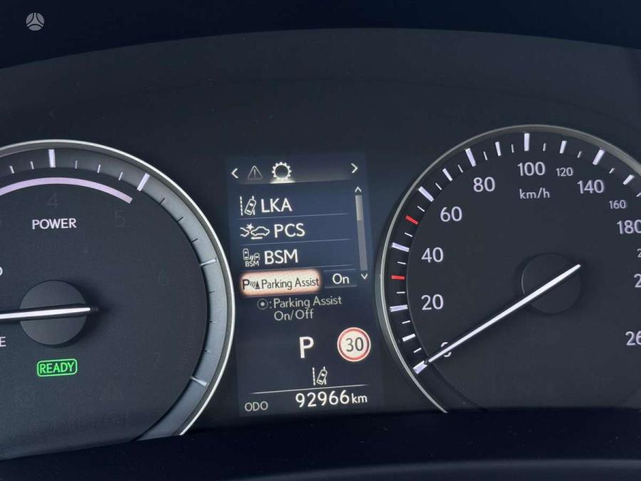 Balts Lexus RX 450h 2017 Viļņa, ar dzinēja tilpumu 3.50 L un nobraukumu 93 tūkst. km par 29950 €, foto 17 vietnē AUTOMOTO.COM.LV