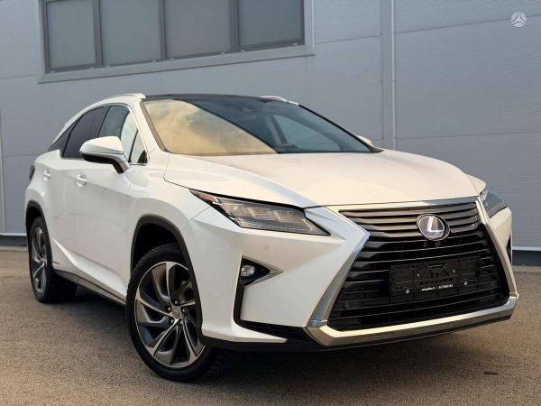 Lexus RX 450h 2017 Utena vietnē Balts Lexus RX 450h 2017 Utena, ar dzinēja tilpumu 3.46 L un nobraukumu 331 tūkst. km par 23550 €, foto 6 vietnē AUTOMOTO.COM.LV
