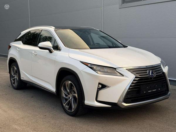Lexus RX 450h 2017 Utena vietnē Balts Lexus RX 450h 2017 Utena, ar dzinēja tilpumu 3.46 L un nobraukumu 331 tūkst. km par 23550 €, foto 7 vietnē AUTOMOTO.COM.LV