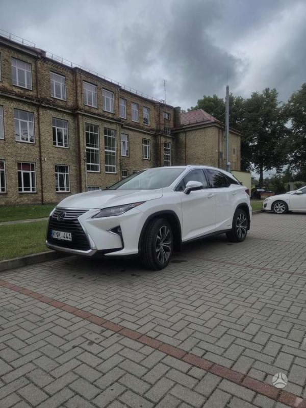 Balts Lexus RX 450h 2018 Joniškis, ar dzinēja tilpumu 3.46 L un nobraukumu 115 tūkst. km par 1 €, foto 3 vietnē AUTOMOTO.COM.LV